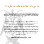 Oração da Cabra Preta Milagrosa | Amarração e Ficar Rico