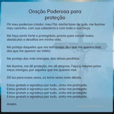 Oração mais Poderosa e Milagrosa de Todas (Prece Milagrosa)